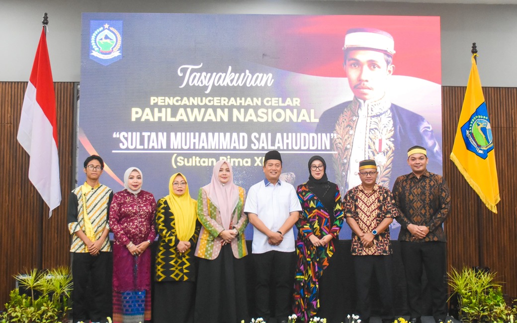 Di anugerahi Pahlawan Nasional Sultan Muhammad Salahuddin Bima, Pemprov ...